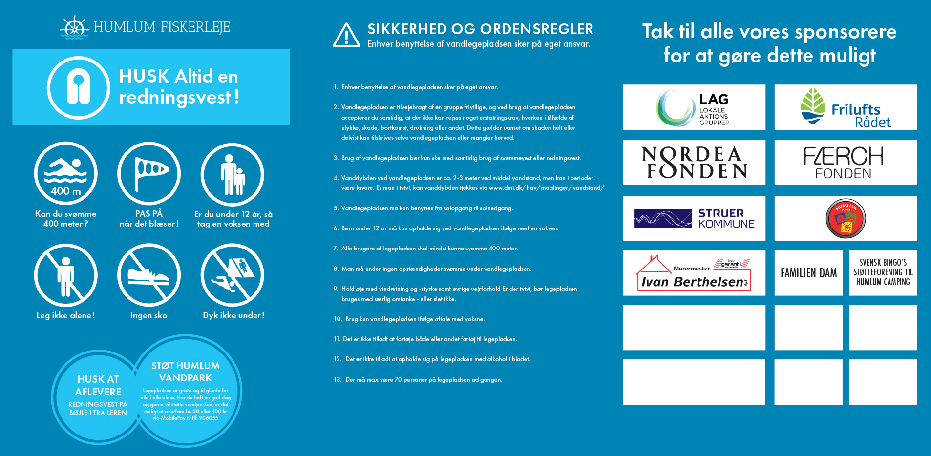 Vandpark - Humlum Camping